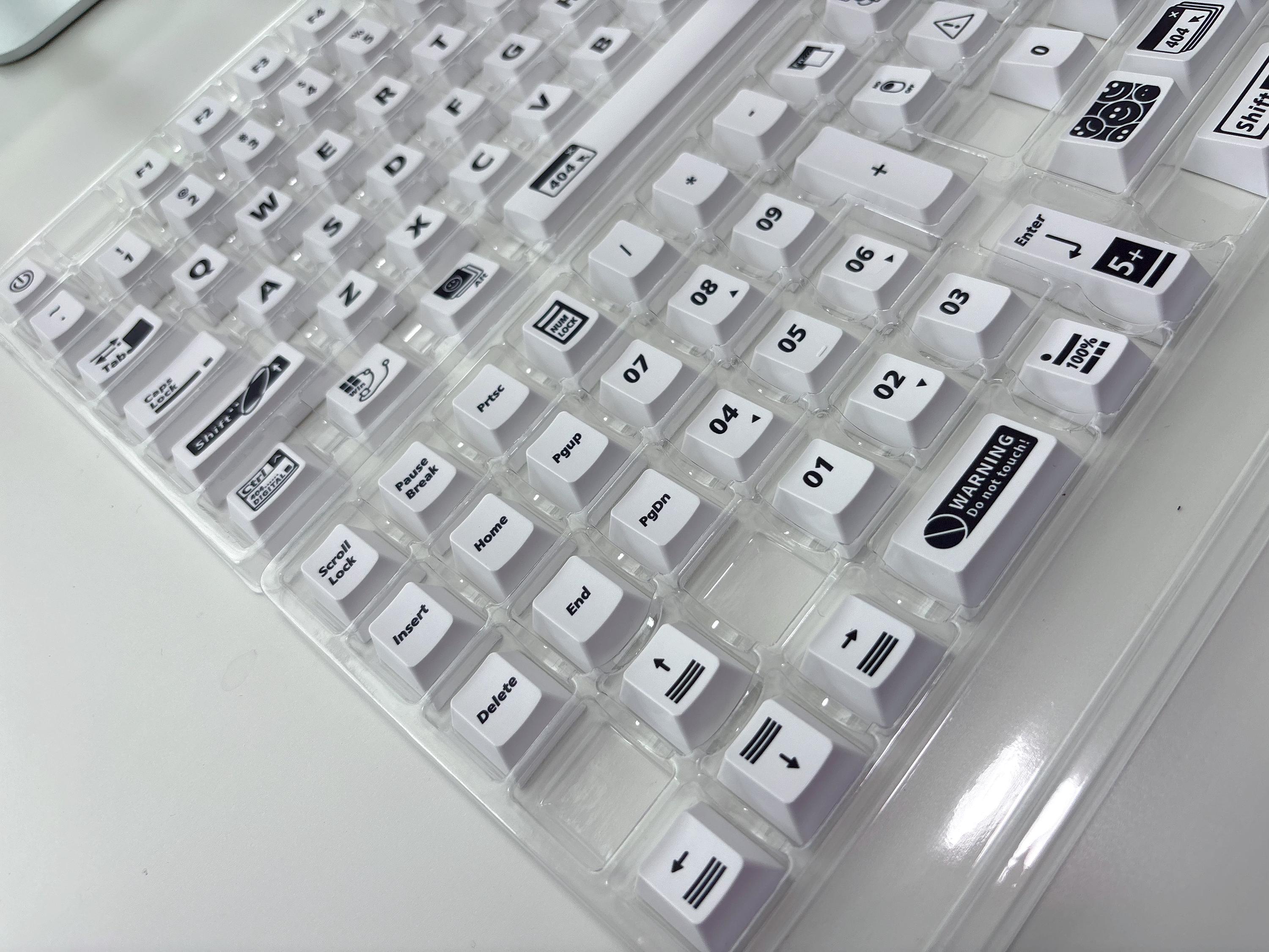 Cool 404-warning-themed Keycap Set(not Including Keyboard), Cherry ...