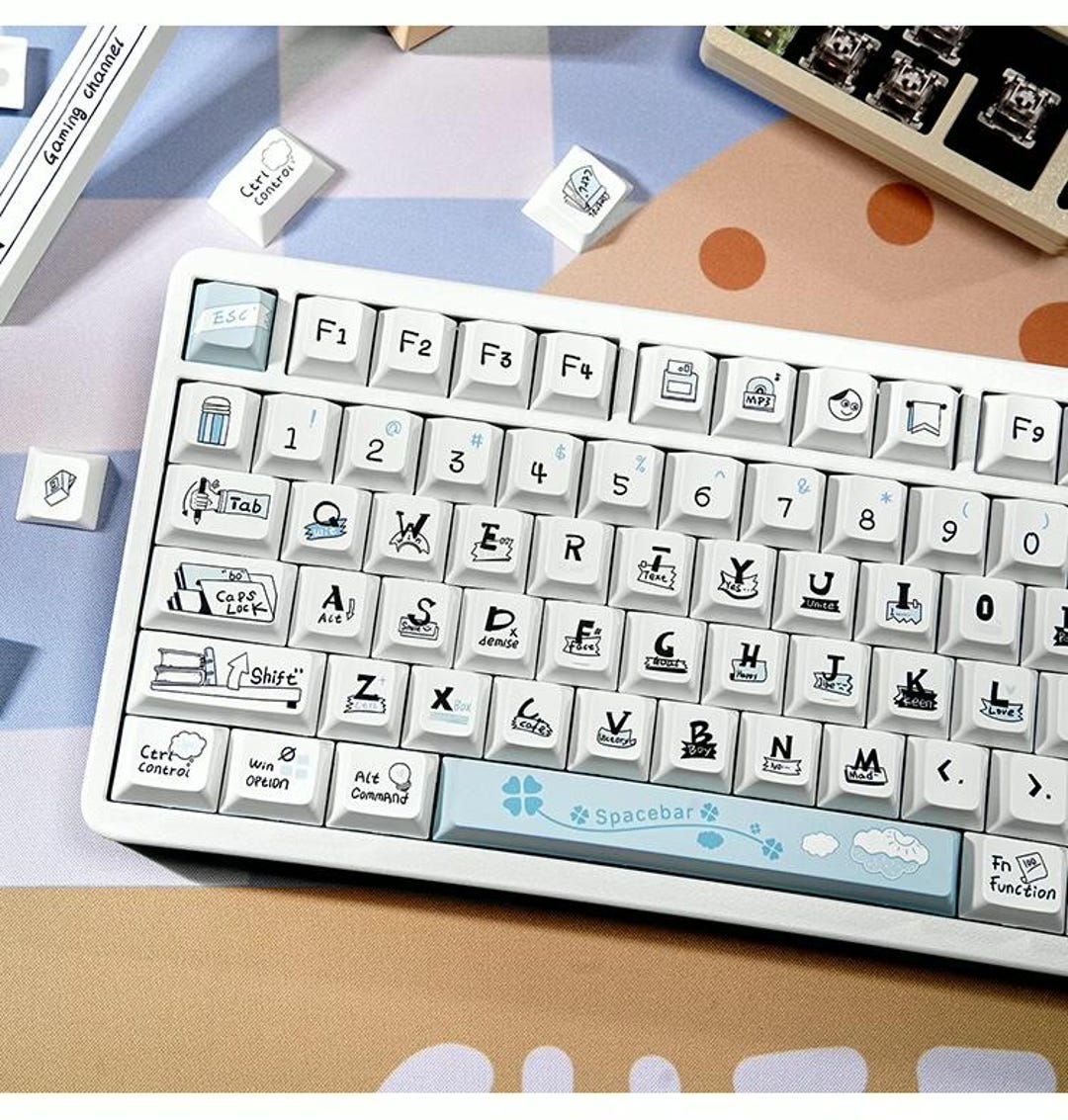 Cool Thinking-boy-themed Keycap Set(not Include Keyboard!), Cherry ...