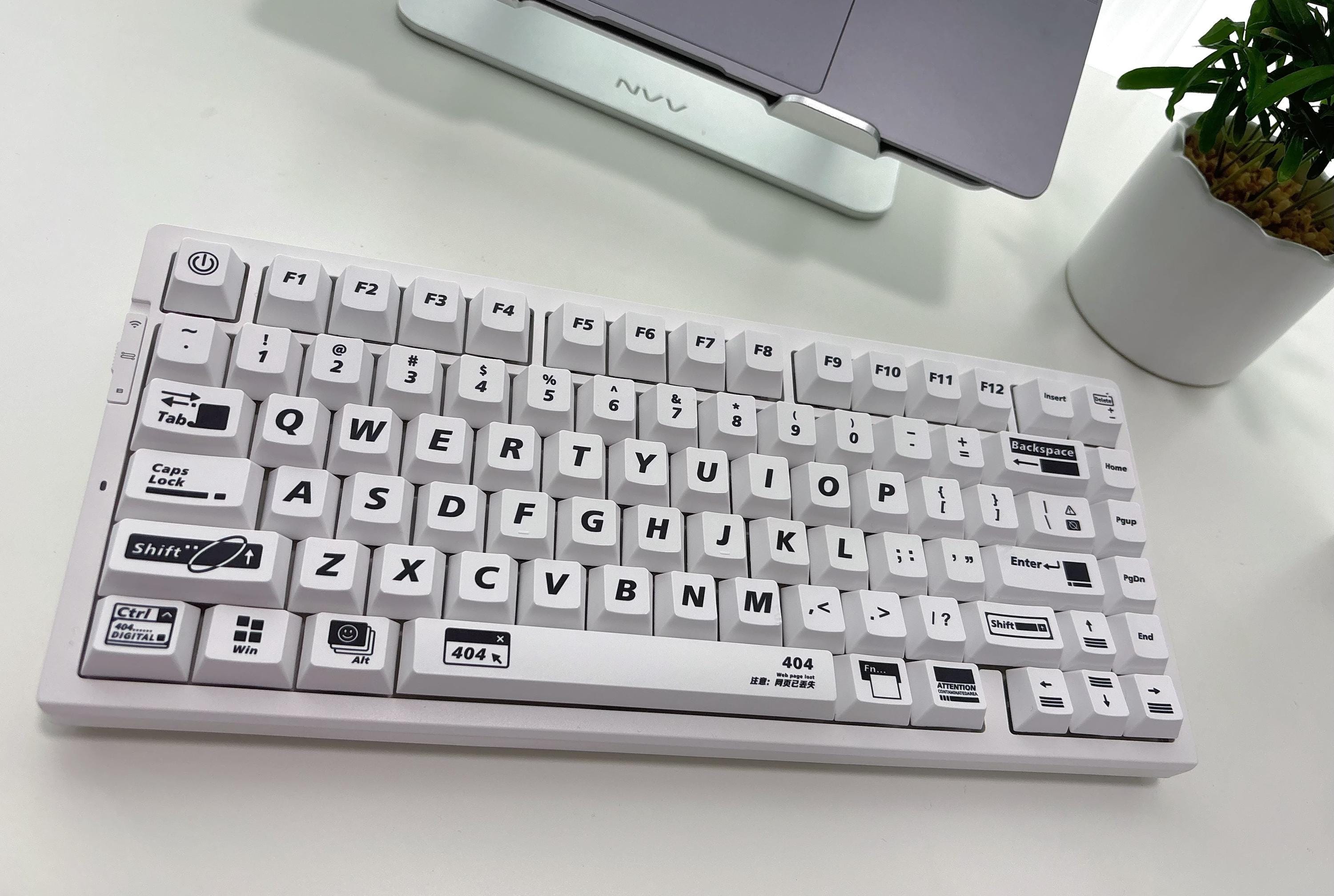 Cool 404-warning-themed Keycap Set(not Including Keyboard), Cherry ...