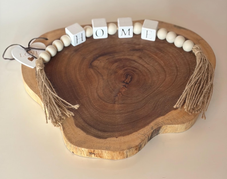Rustic | Artisan Rosewood Natural Slab Board- (33cm X 33cm X 2.5 Cm ...