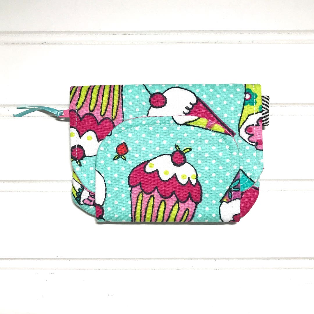 Cupcake Wallet, Kids Wallet, Cupcake Pouch, Kids Coin Purse, Mini ...