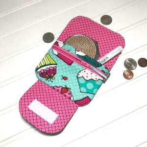 Cupcake Wallet, Kids Wallet, Cupcake Pouch, Kids Coin Purse, Mini ...