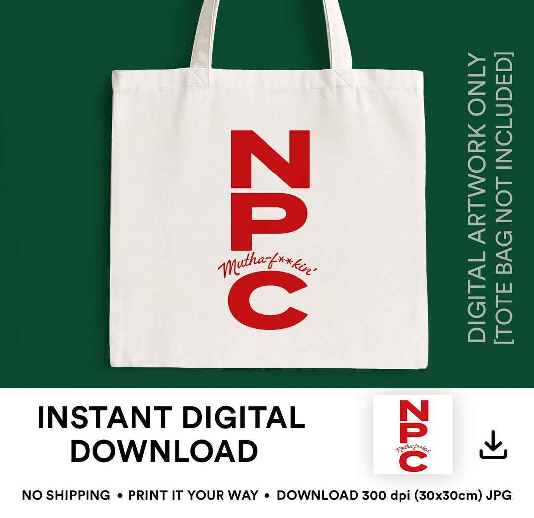 Npmfc – bold Designer Digital Download – hi-res Art for Instant ...