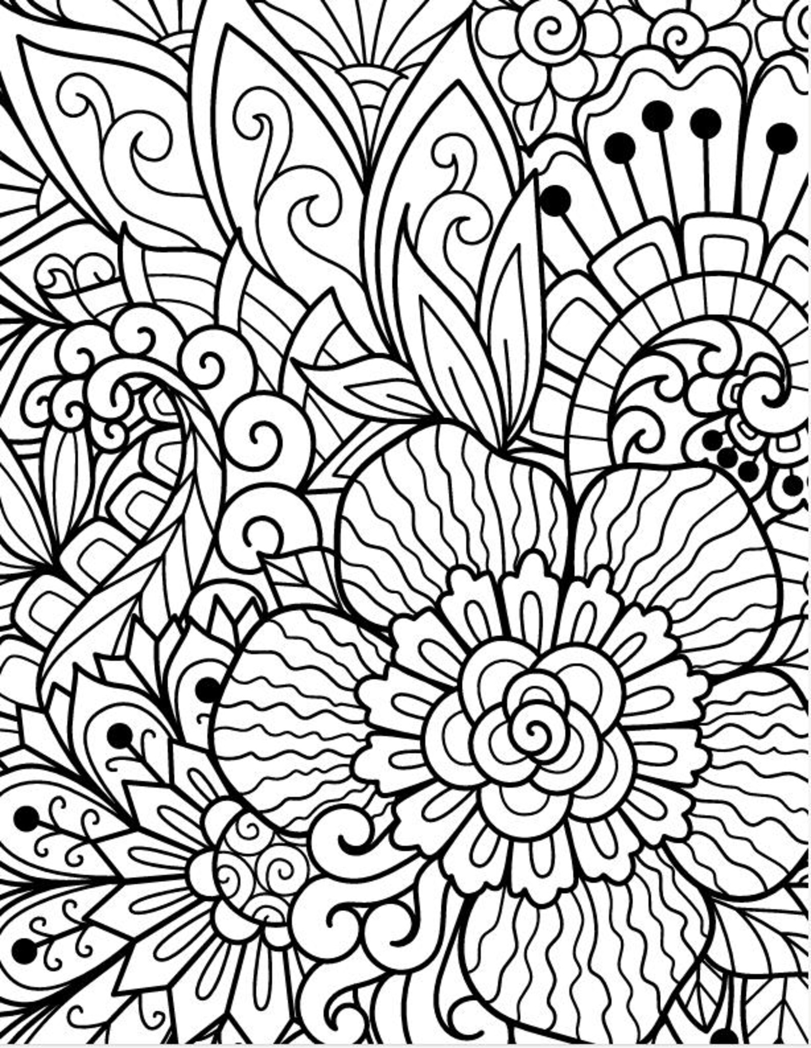 Mandala Stress Relief Coloring Book With 25 Soothing Peaceful Patterns ...