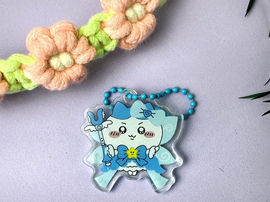 Chiikawa Angel Pendant-chiikawa Angel Keychain-usagi Pendant-hachiware ...