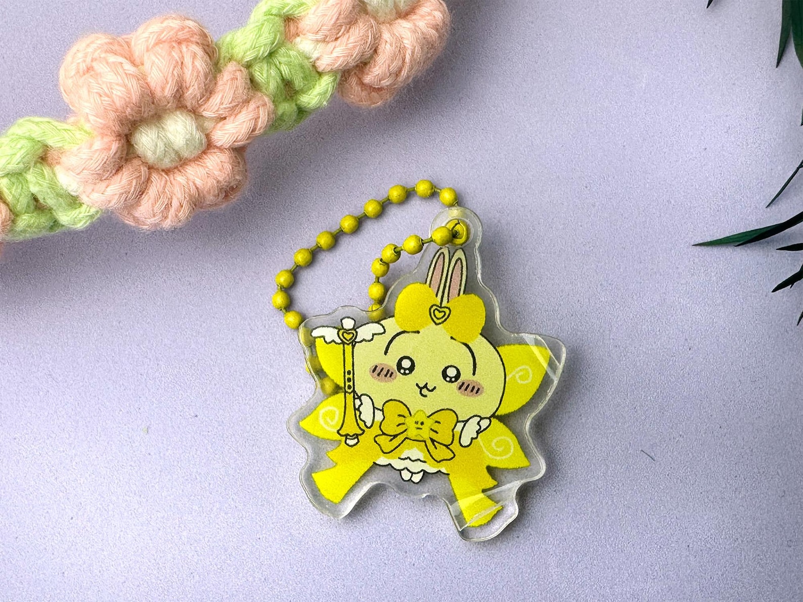 Chiikawa Angel Pendant-chiikawa Angel Keychain-usagi Pendant-hachiware ...