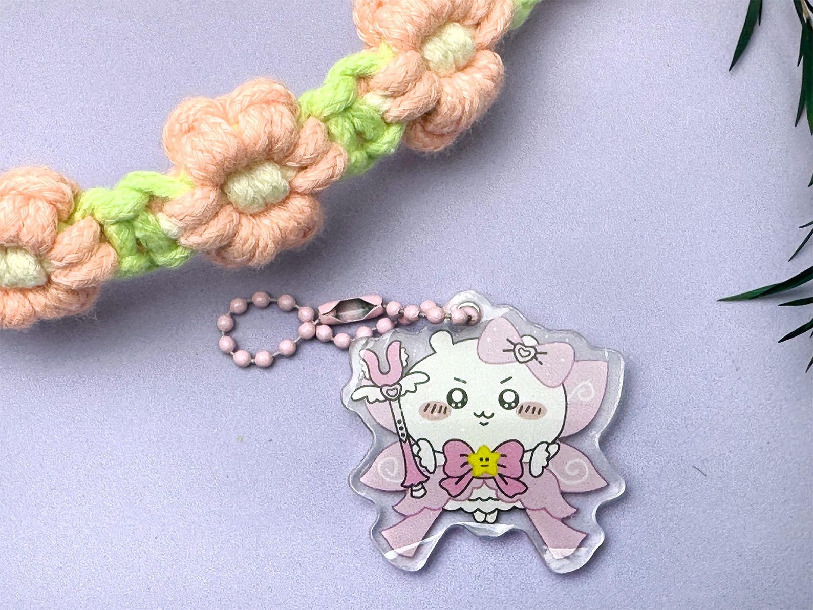 Chiikawa Angel Pendant-chiikawa Angel Keychain-usagi Pendant-hachiware ...