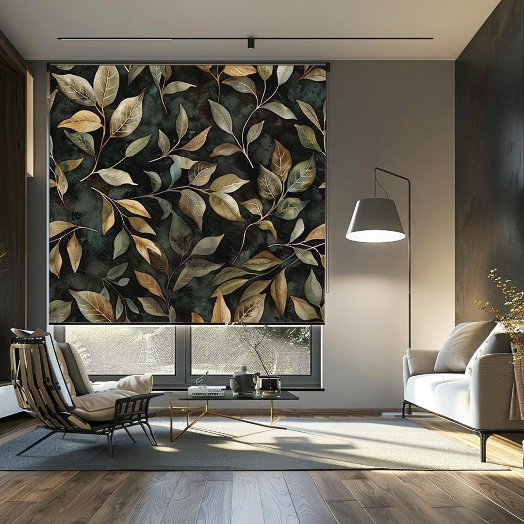 Custom Print Roller Blind, Window Shade for Any Room, Custom Size ...