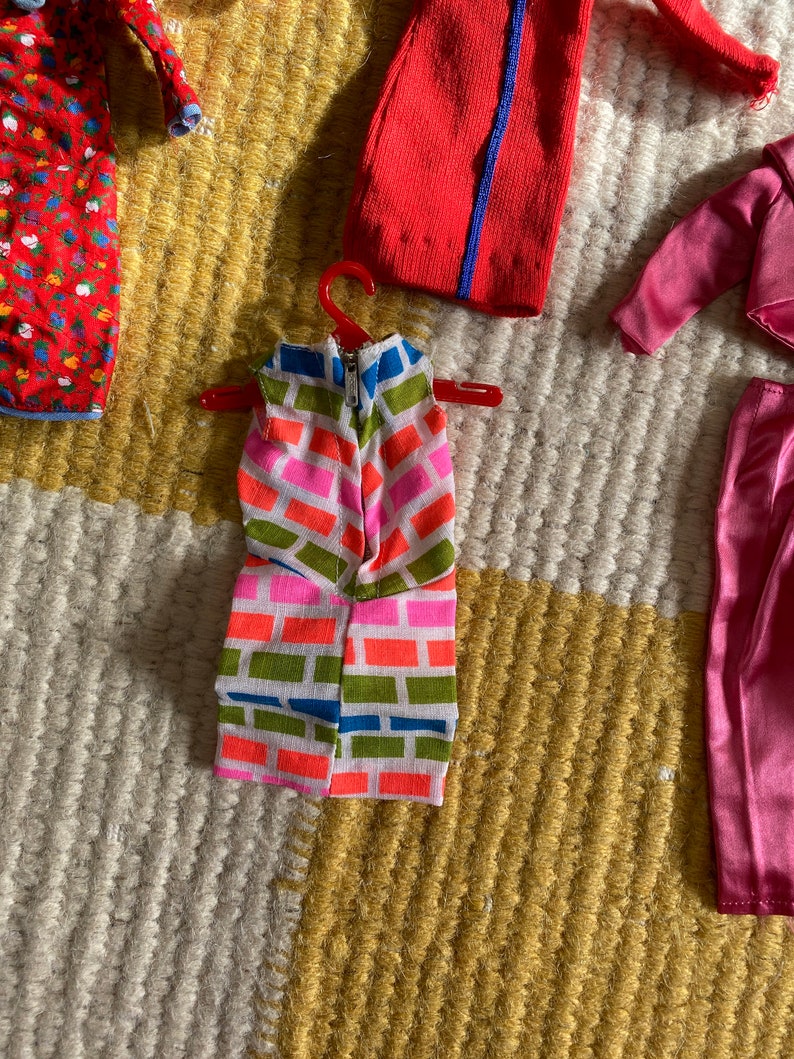 Vintage Mattel Barbie Clothes / Mid Century 1960s Barbie Clothing Lot ...