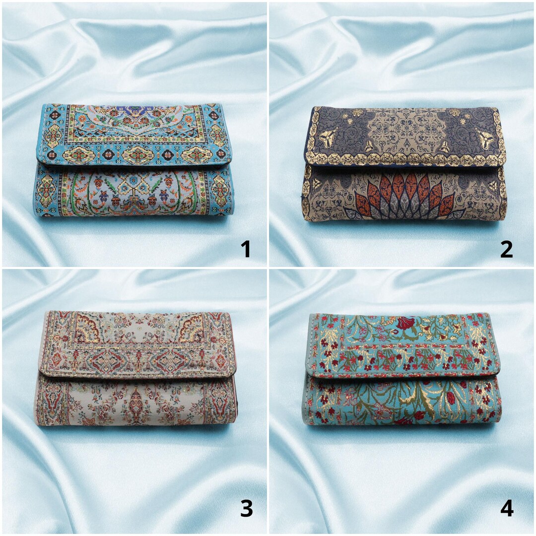 Woven Rug Pattern Purse|woven Fabric Clutch Bag|vintage Woman Handbag ...