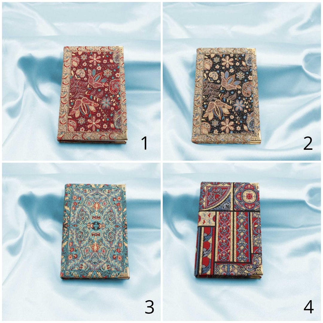 Fabric Woven Notebook|vintage Style Lined Diary|authentic Rug Covered ...