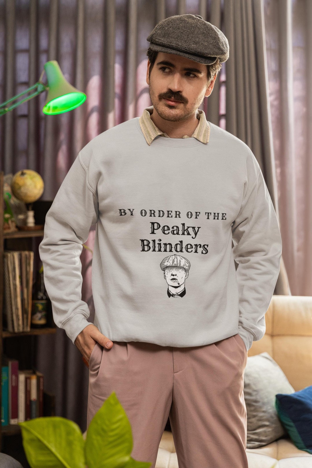 Peaky Blinders Crewneck Sweatshirt, Long Sleeve Round Neck Jumper ...