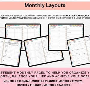 Digital Planner, All in One , Undated, iPad & Android Planner ...