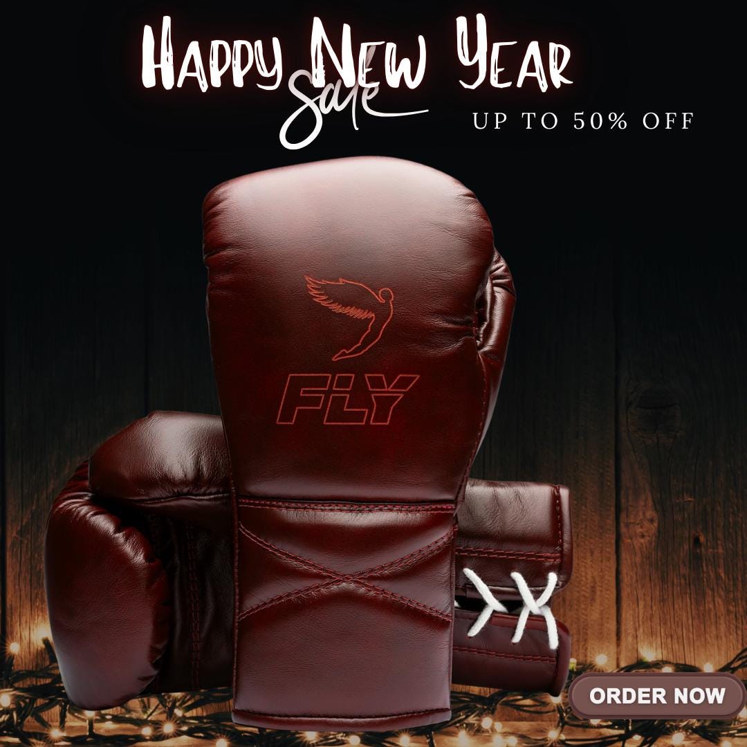 Personalized Fly Leather Boxing Gloves, Custom Logo - Etsy