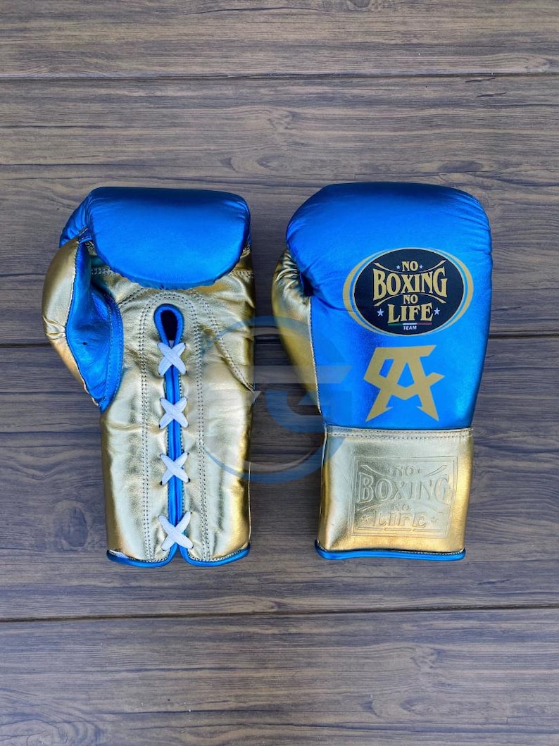 Personalized No Boxing No Life Gloves: Custom Logo, Training & Sparring ...