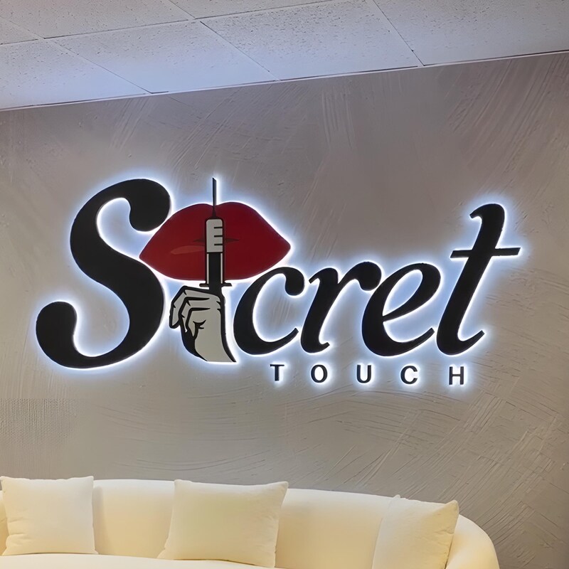 Backlit Logo Sign - Etsy Canada