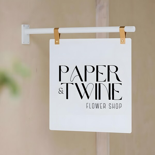 Hanging Shop Sign - Etsy