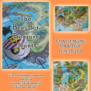 Printable Bee-bot Pirate Mat – A Treasure Hunt With an Adventurous Mat ...