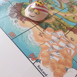 Printable Bee-bot Pirate Mat – A Treasure Hunt With an Adventurous Mat ...