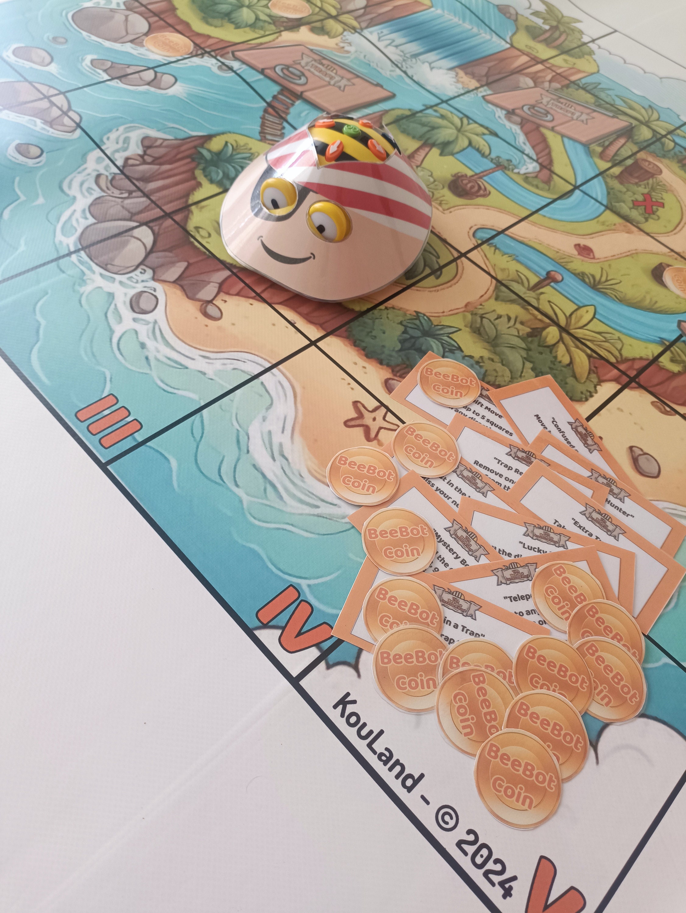 Printable Bee-bot Pirate Mat – A Treasure Hunt With an Adventurous Mat ...