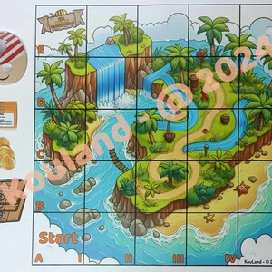 Printable Bee-bot Pirate Mat – A Treasure Hunt With an Adventurous Mat ...