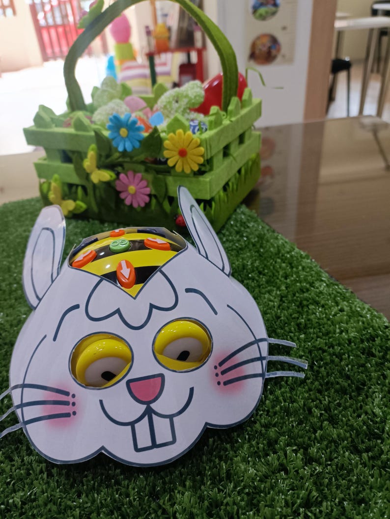 Printable Bee-bot Jacket - A Cute Bunny for Easter and Spring-themed ...