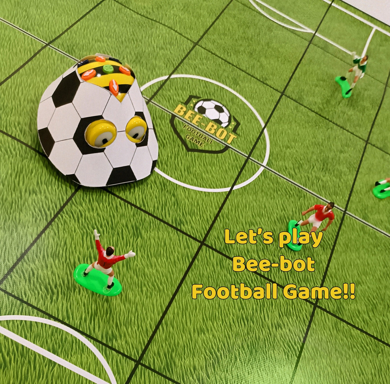 Printable Bee-bot Football Mat – Fun Coding & Football Challenges for ...