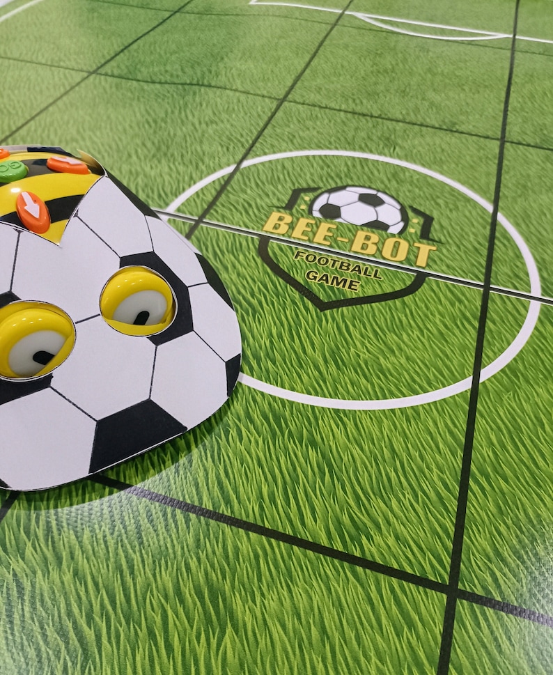 Printable Bee-bot Football Mat – Fun Coding & Football Challenges for ...