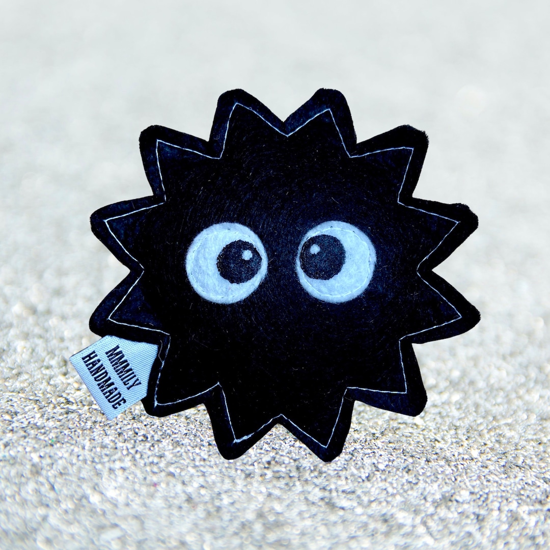 Soot Sprite Catnip Toy: Handmade Felt Anime Cat Toy - Etsy