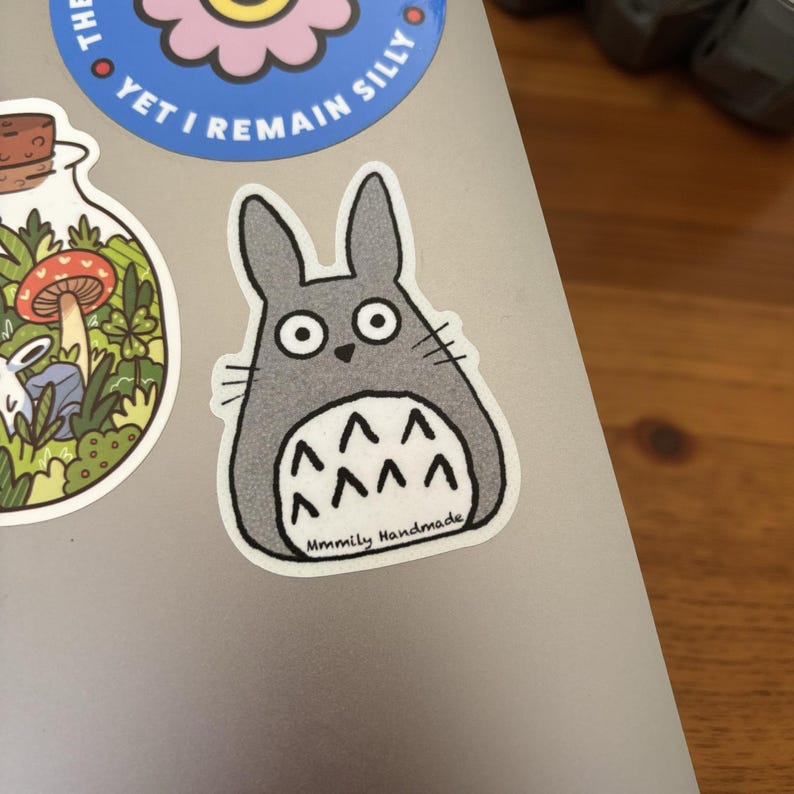 Totoro Vinyl Sticker: Waterproof Studio Ghibli Decal - Etsy