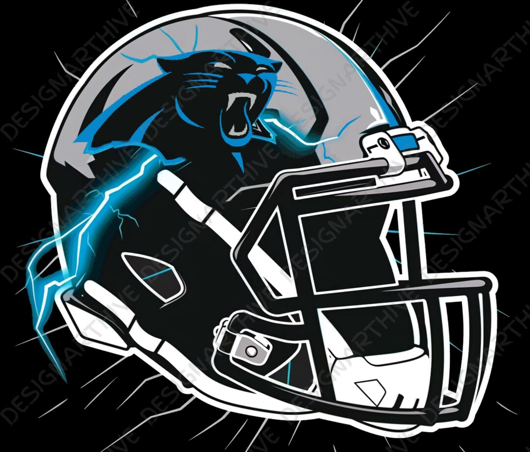 Panther Helmet PNG | Sport Sublimation Design | Mascot Football Digital ...