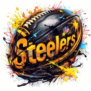 Steelers Sports PNG Sublimation Design for Mugs, Shirts, Tumblers ...