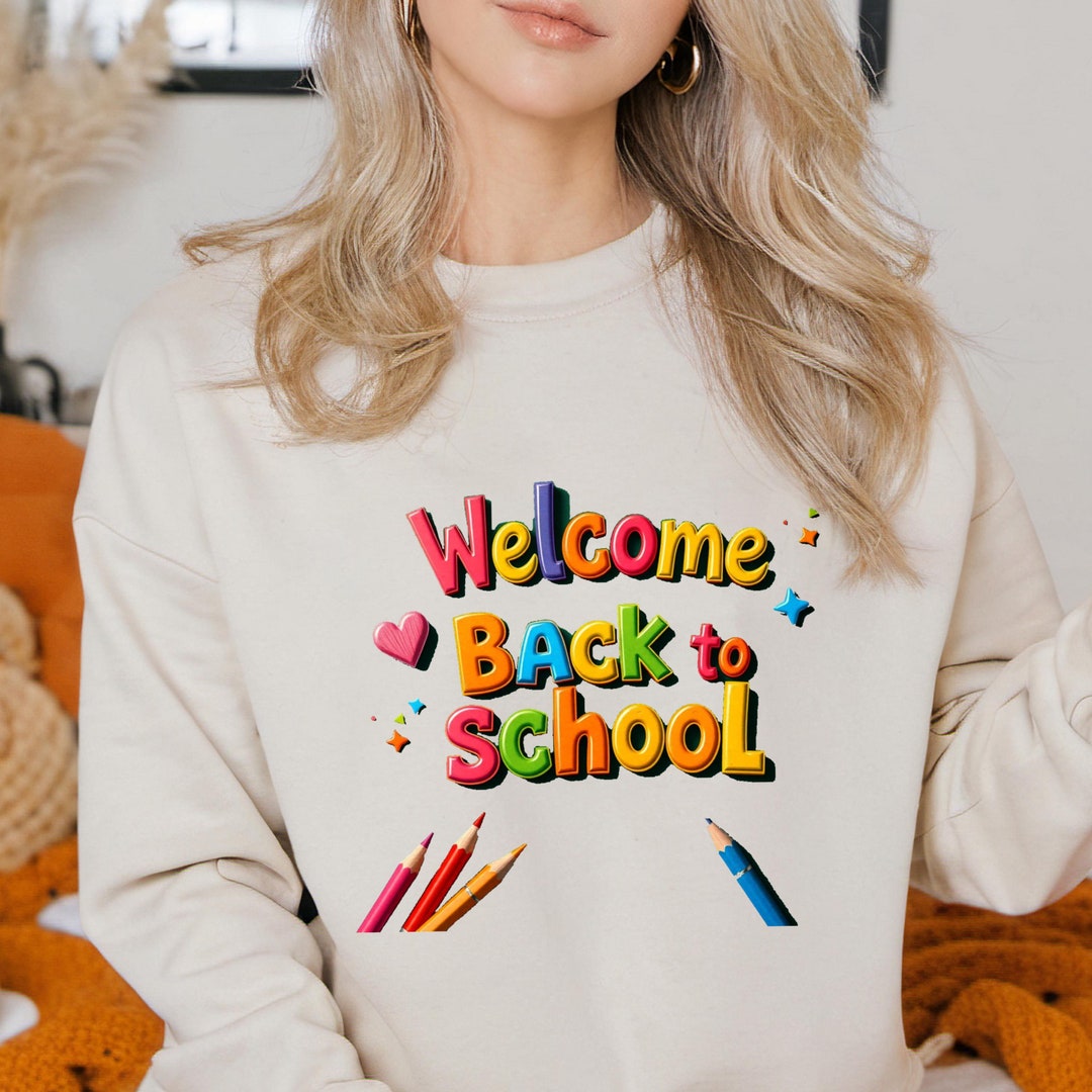 Welcome Back to School Teacher PNG Sublimation Design Retro Back to ...