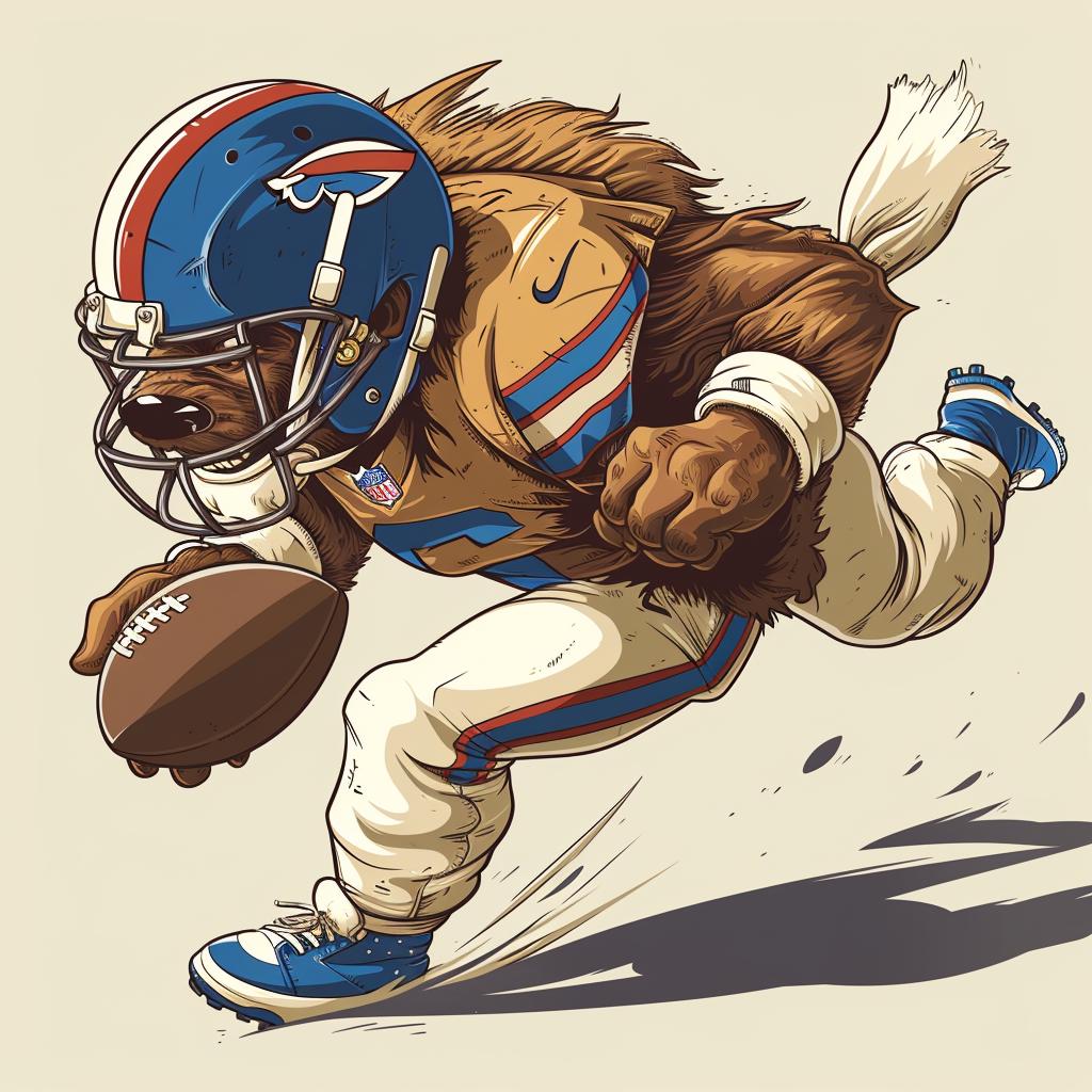 Bull Running With Football PNG Designs, Sports-inspired Football ...