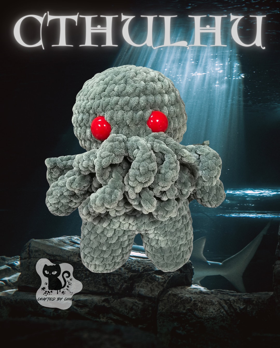Cthulhu Plush, Mythical Fantasy Plushie, Cryptid Gift - Etsy