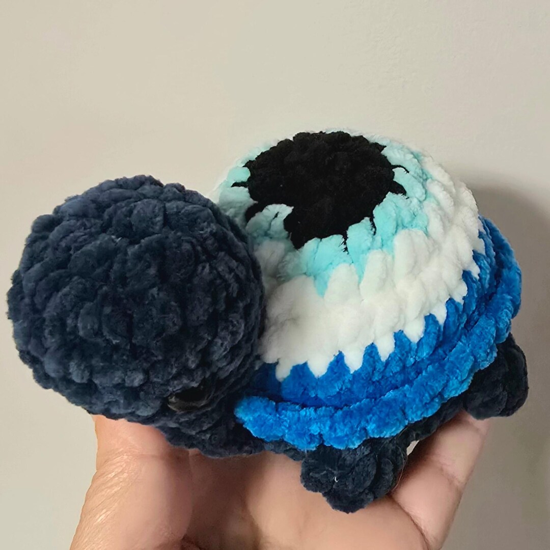 Evil Eye Turtle Plushie, Crochet Turtle Plush - Etsy
