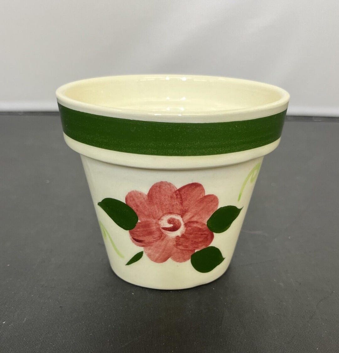 Stangl Pottery Hand Painted Flower Pot 3 X 3 7/8 Multi-color FS Benefit Chrty - Etsy