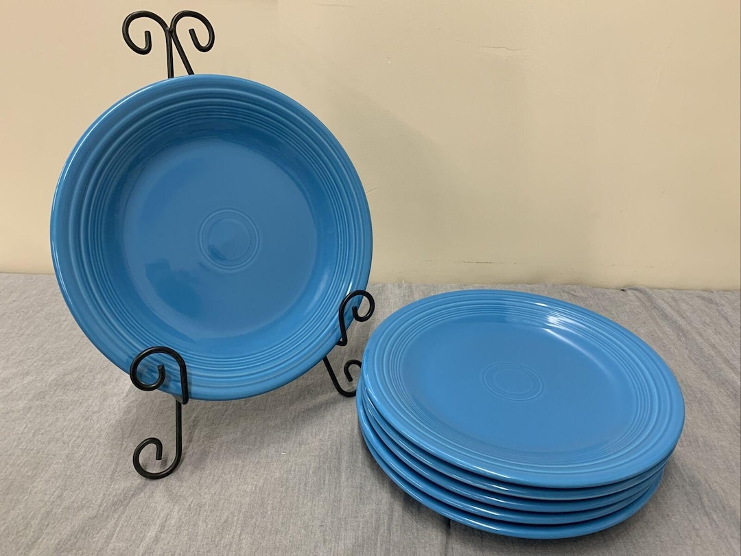 Fiestaware Dinner Plate: 10.5" Fiesta Blue Plate - Etsy