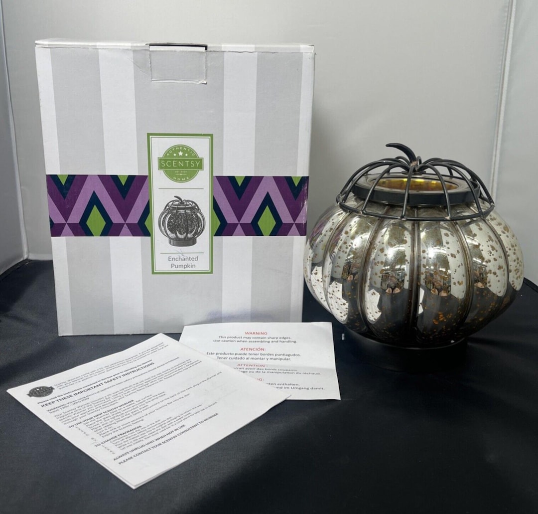 Scentsy Enchanted Pumpkin Wax Warmer - Full Size - Harvest Fall - Bnfts ...