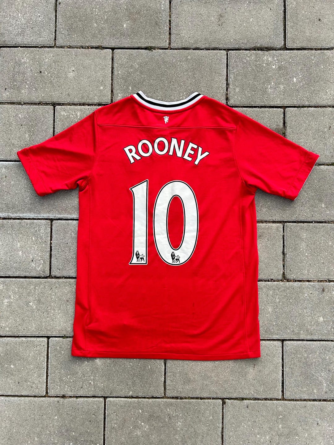 Manchester United 2011/12 Original Home Shirt Rooney #10 Kids - Etsy