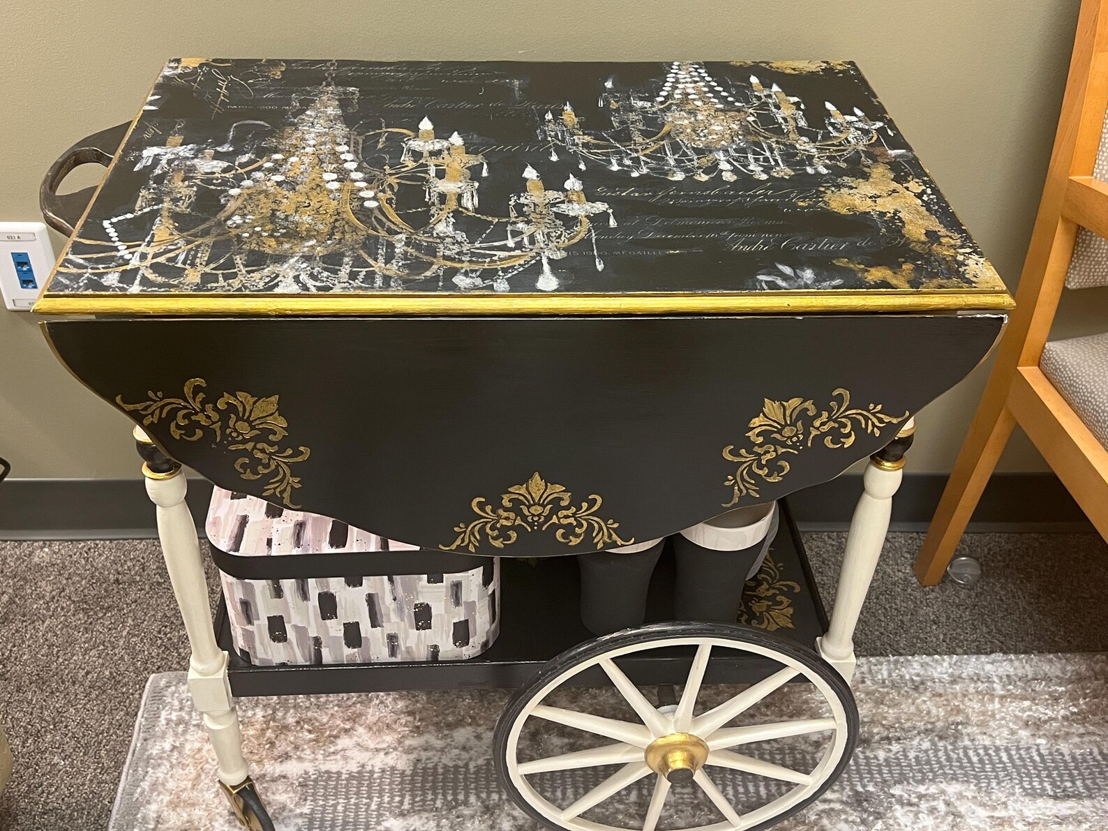 Tea Cart, Tea Service, Dining Furniture, Table, Small Table, Tea Party ...