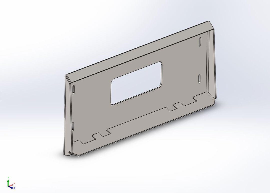 Universal Skidsteer Mount Plate DXF HD - Etsy