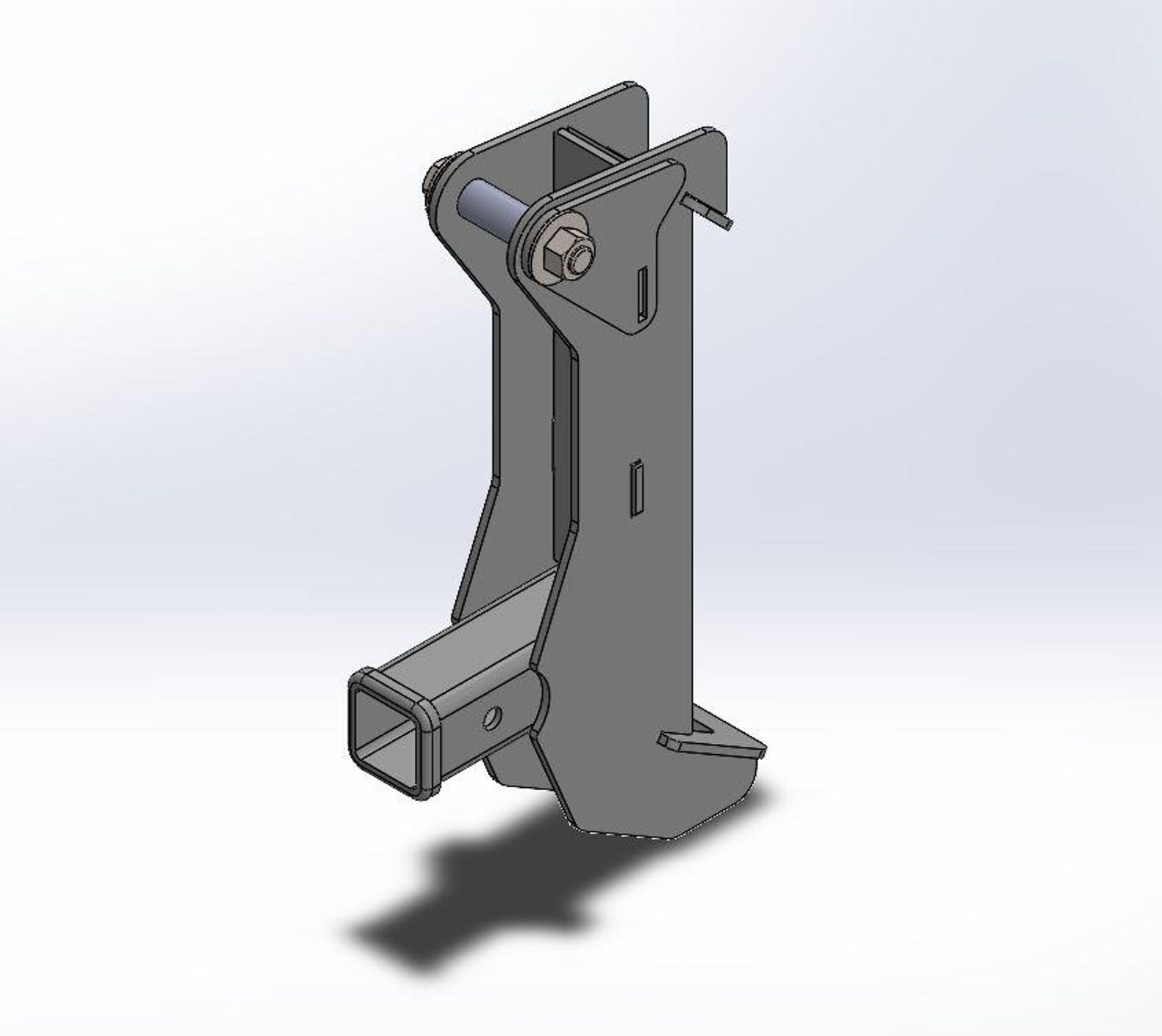 Skidsteer Receiver 2inch DXF Files and Plans - Etsy