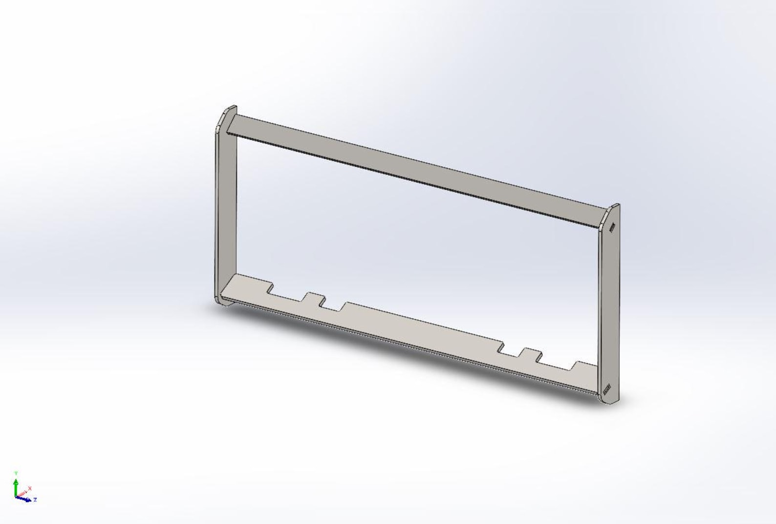 Universal Skidsteer Mount DXF | 3/8" Thick Plate Design - Etsy