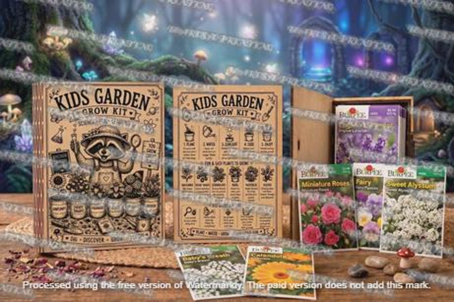 Lightburn Files Seed Book – Laser Cut SVG – Wood Engraving File ...