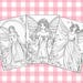 Whimsical Fairy Themed Colouring Pages (set of 10) - Perfect for Kids ...