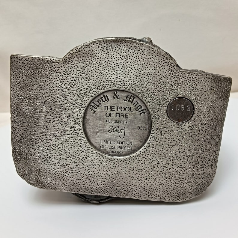 Pool of Fire Limited Edition Piece No 1083 of 1250 by Tudor Mint From ...