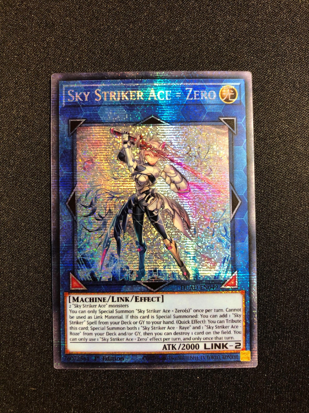 Sky Striker Ace = Zero (starlight Rare) Proxy - Etsy