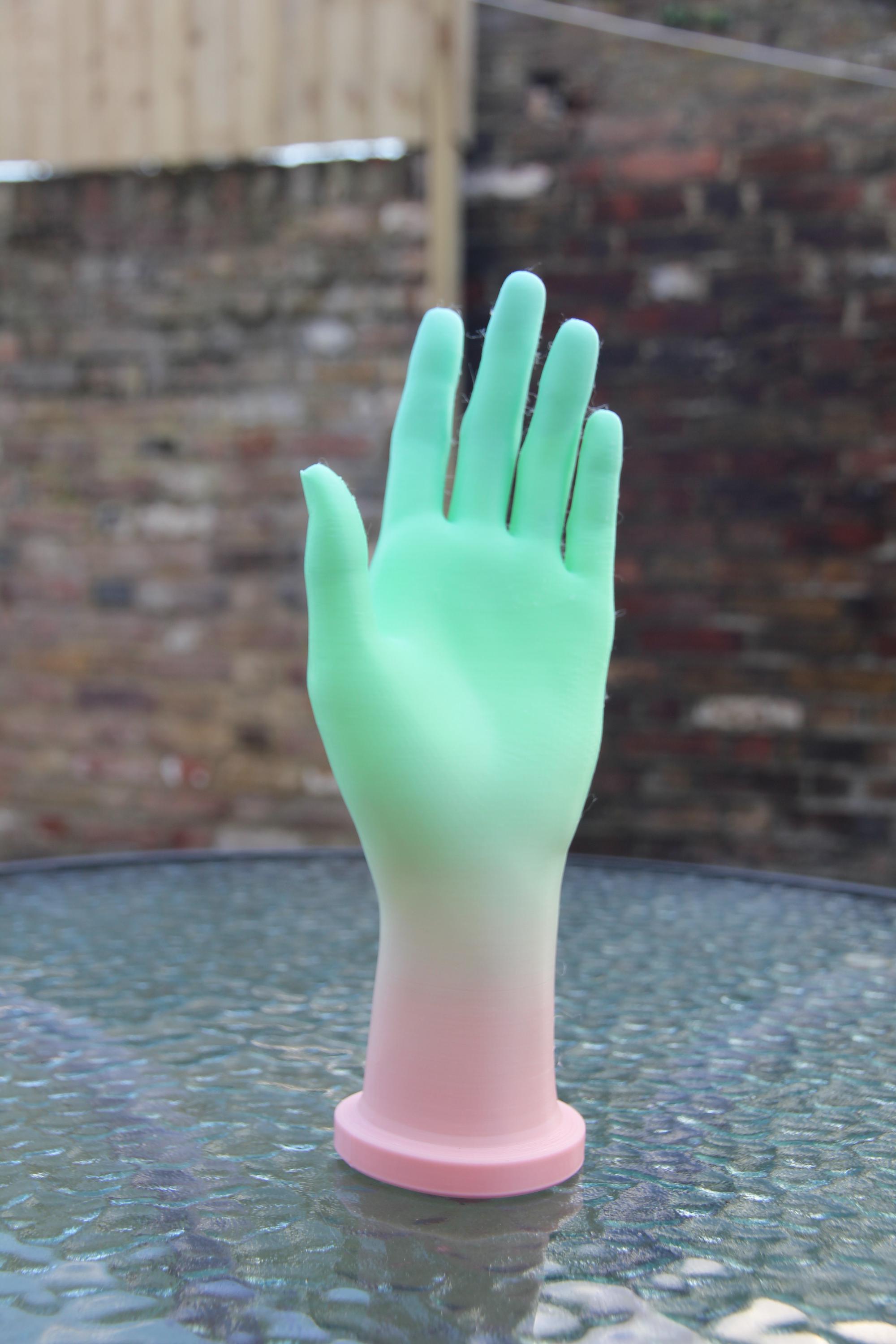 Ring and Jewellery Holder - Hand Shaped Stand - Jewelry Organizer - 3D ...