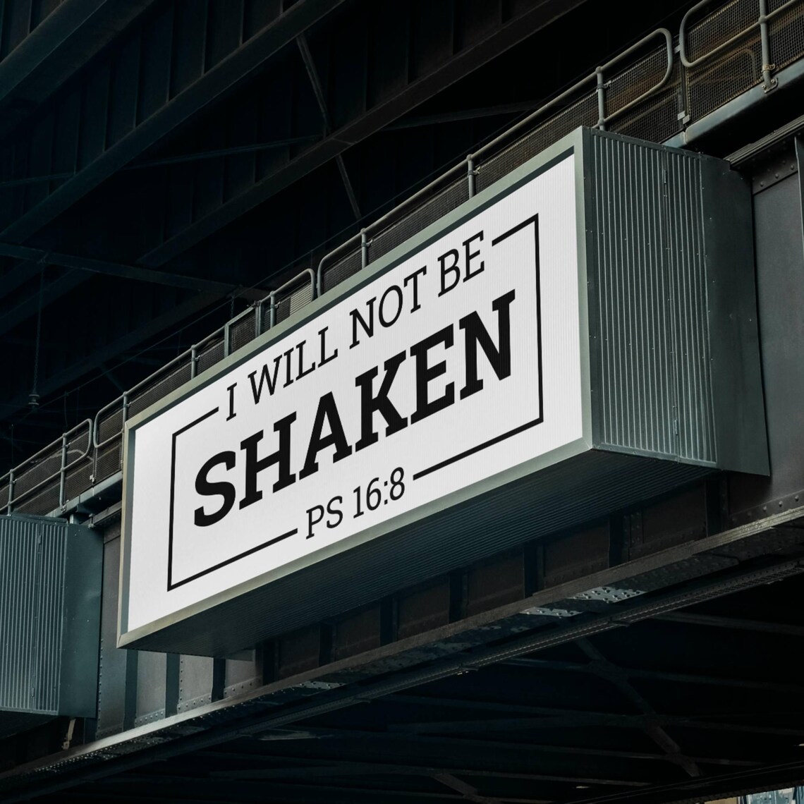 I Will Not Be Shaken | Digitaldownload | SVG | PNG | Oh | Eps | Cricut ...